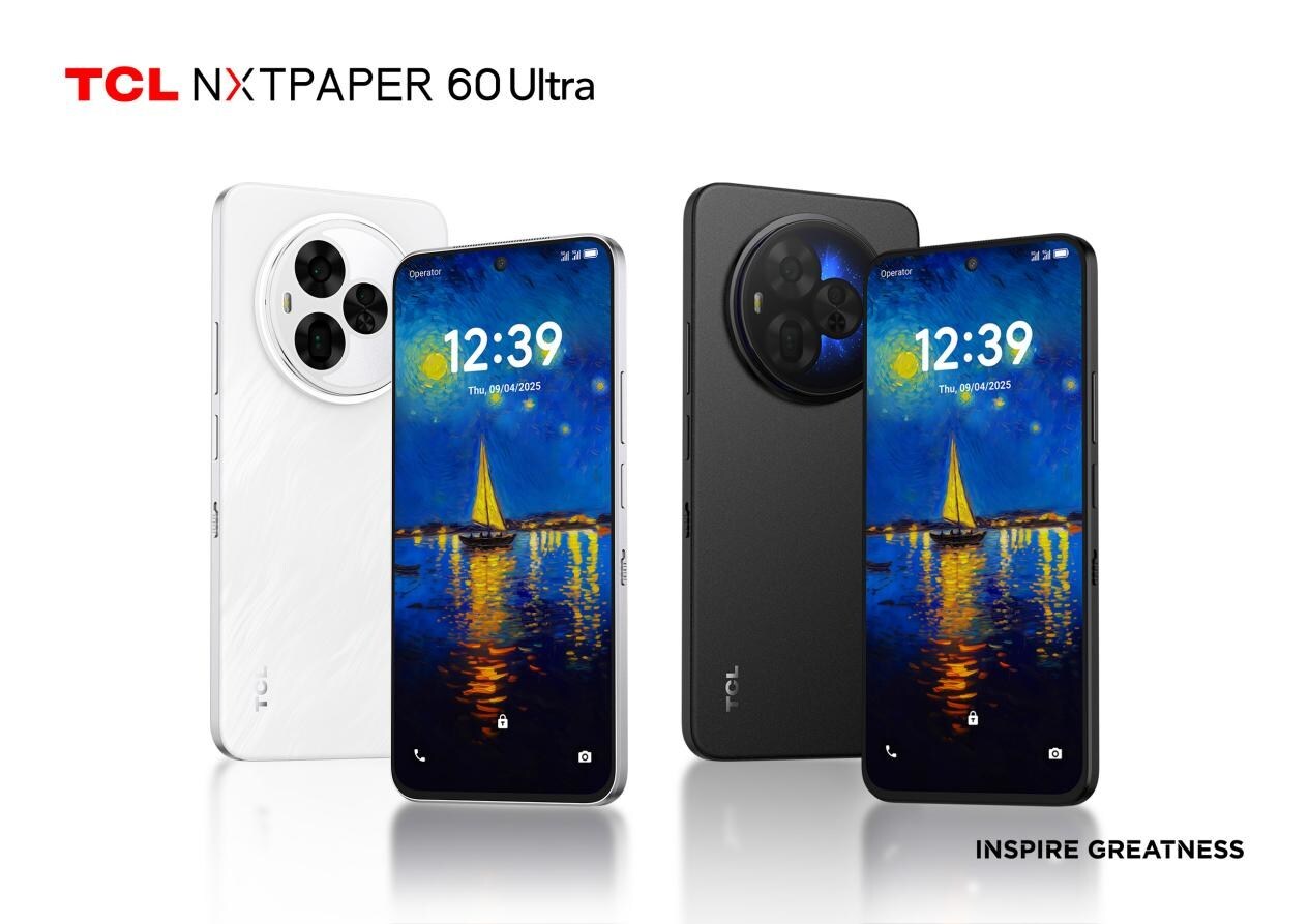 TCL NXTPAPER 60 Ultra Launched With 7.2" Eye-Care Display, AI Tools ...
